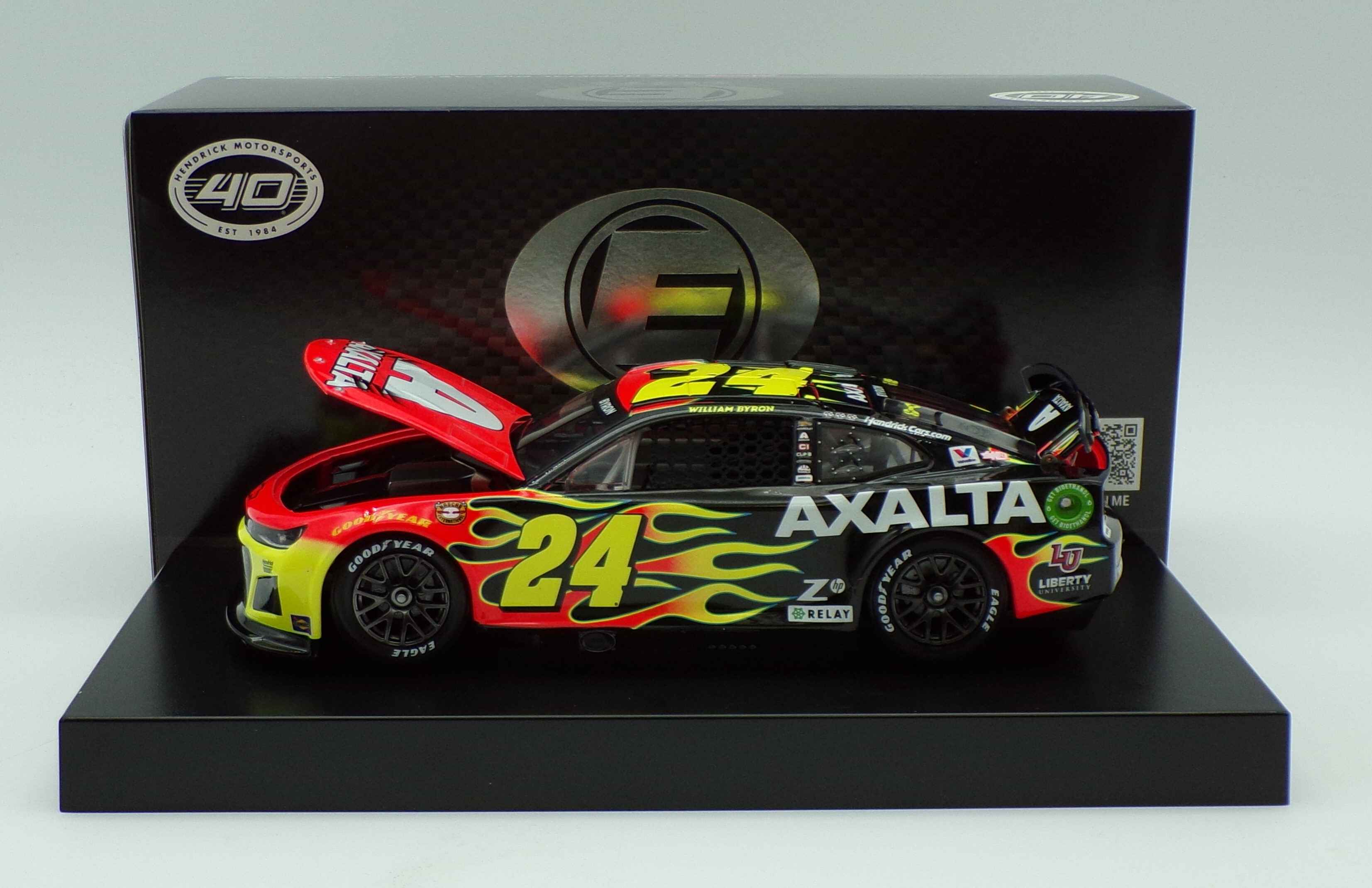 William Byron 2024 Axalta Throwback 1:24 Elite Nascar Diecast